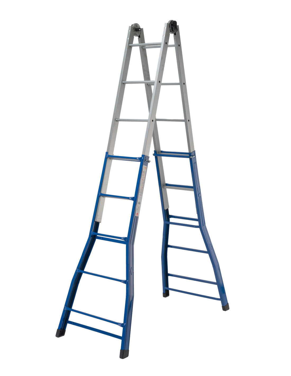 Telescopic multifunction ladders